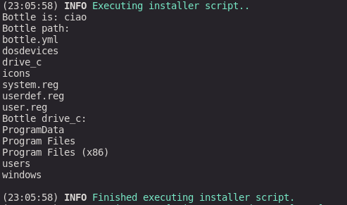 [Installers] Step for "run command"? · Issue #24 · bottlesdevs/programs · GitHub