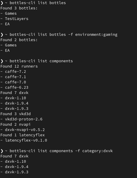 Extend/Improve Bottles' CLI · Issue #927 · bottlesdevs/Bottles · GitHub