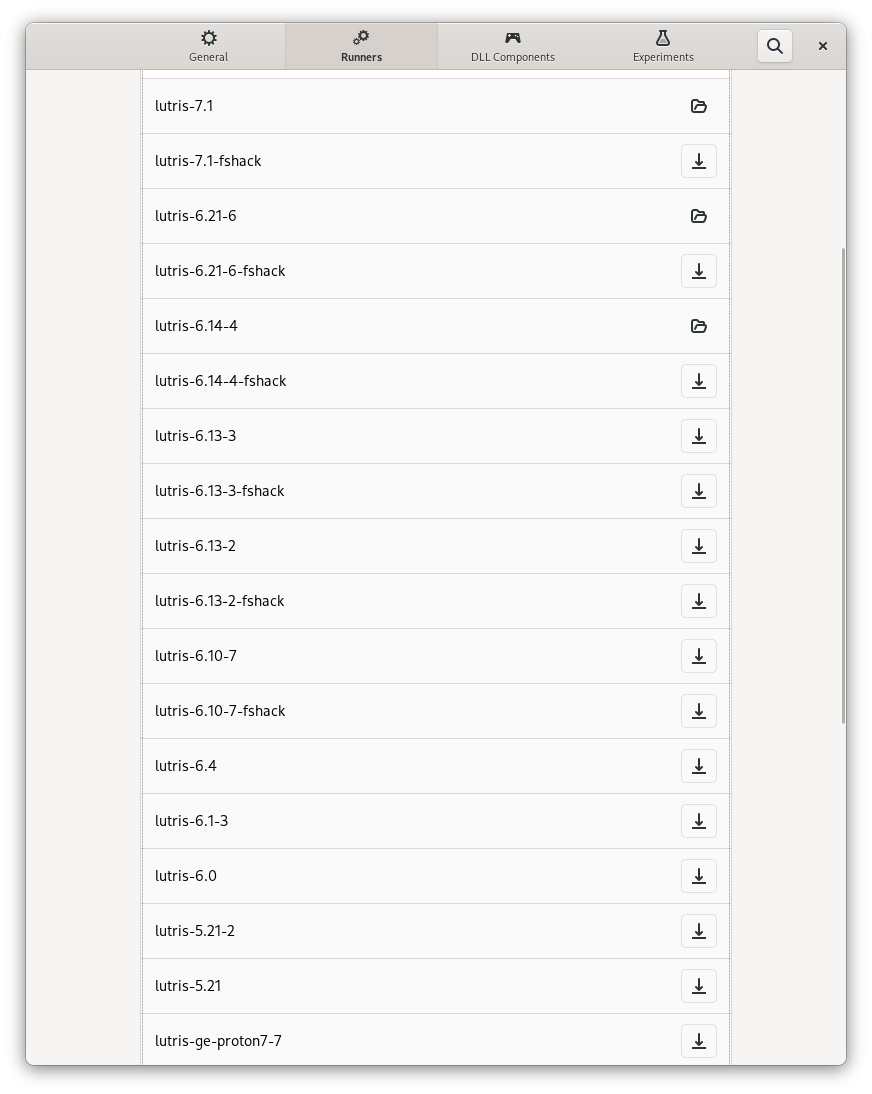 [Request]: Download Wine/Proton Versions · Issue #1251 · bottlesdevs/Bottles · GitHub