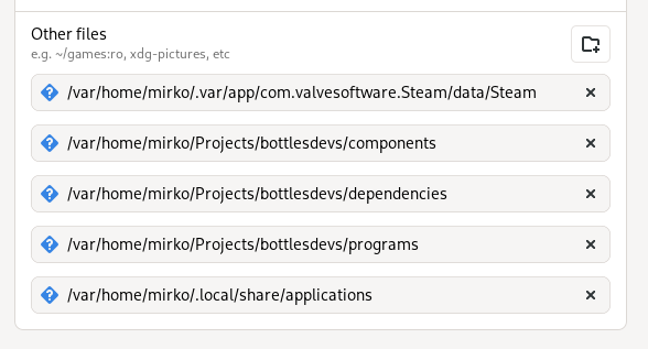[Bug]: Bottles does not work with a custom bottles path · Issue #1297 · bottlesdevs/Bottles · GitHub