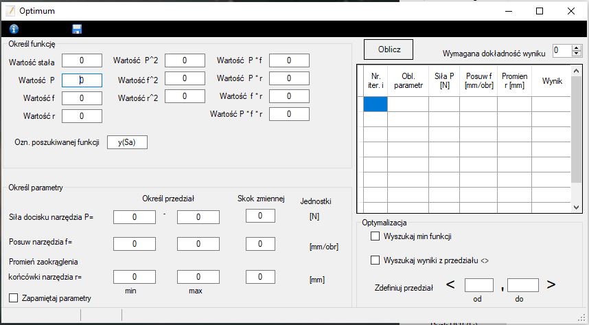 GitHub - proteus21/Optimum: Dedicated programme to calculate and simulate a roughness Sa for ...
