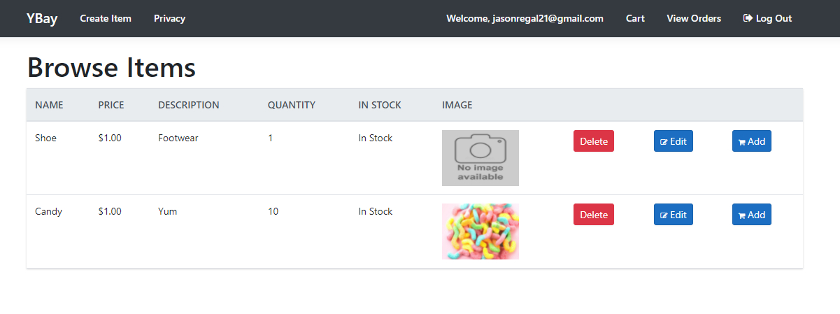 GitHub - YawDev/ShoppingAppDemo