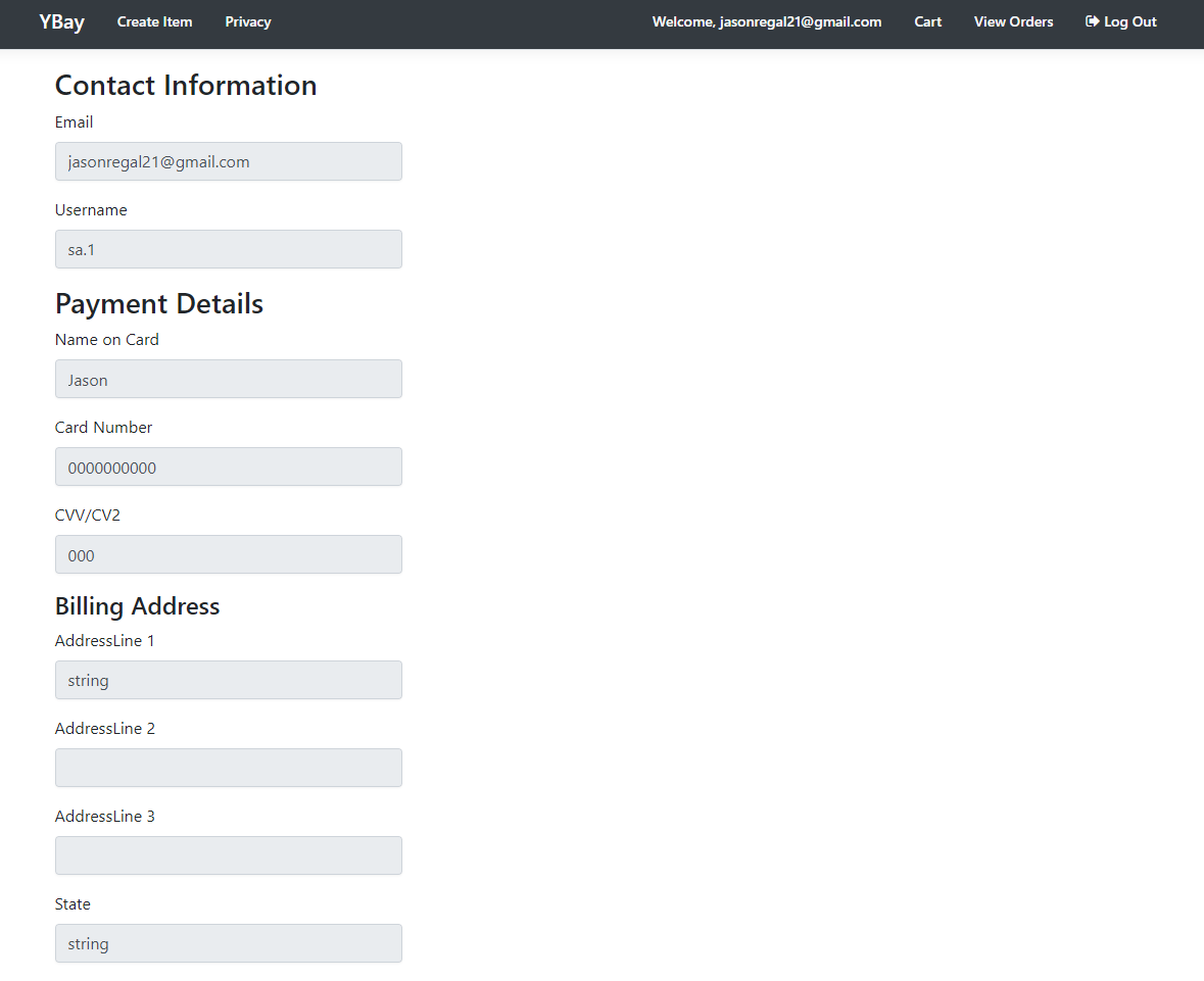 GitHub - YawDev/ShoppingAppDemo