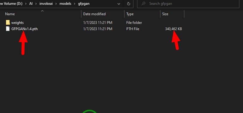 [bug]: 'GFPGAN' object has no attribute 'gfpgan' · Issue #2265 · invoke-ai/InvokeAI · GitHub