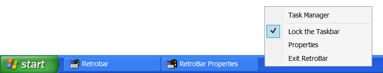 XP Blue Theme: Extended bar when unlocked, missing taskbar seperator bezels when locked · Issue ...