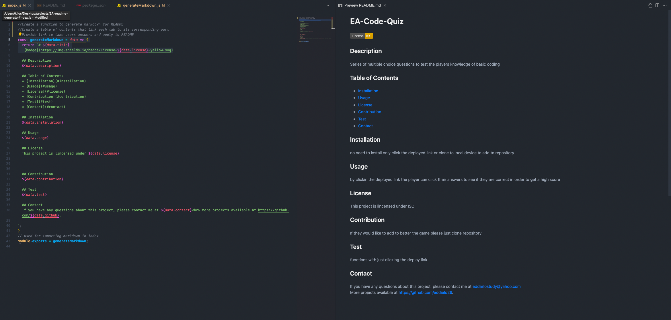 GitHub - Eddielo26/EA-readme-generator