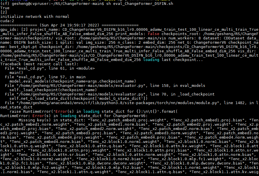 Question about training on LEVIR-CD · Issue #18 · wgcban/ChangeFormer · GitHub