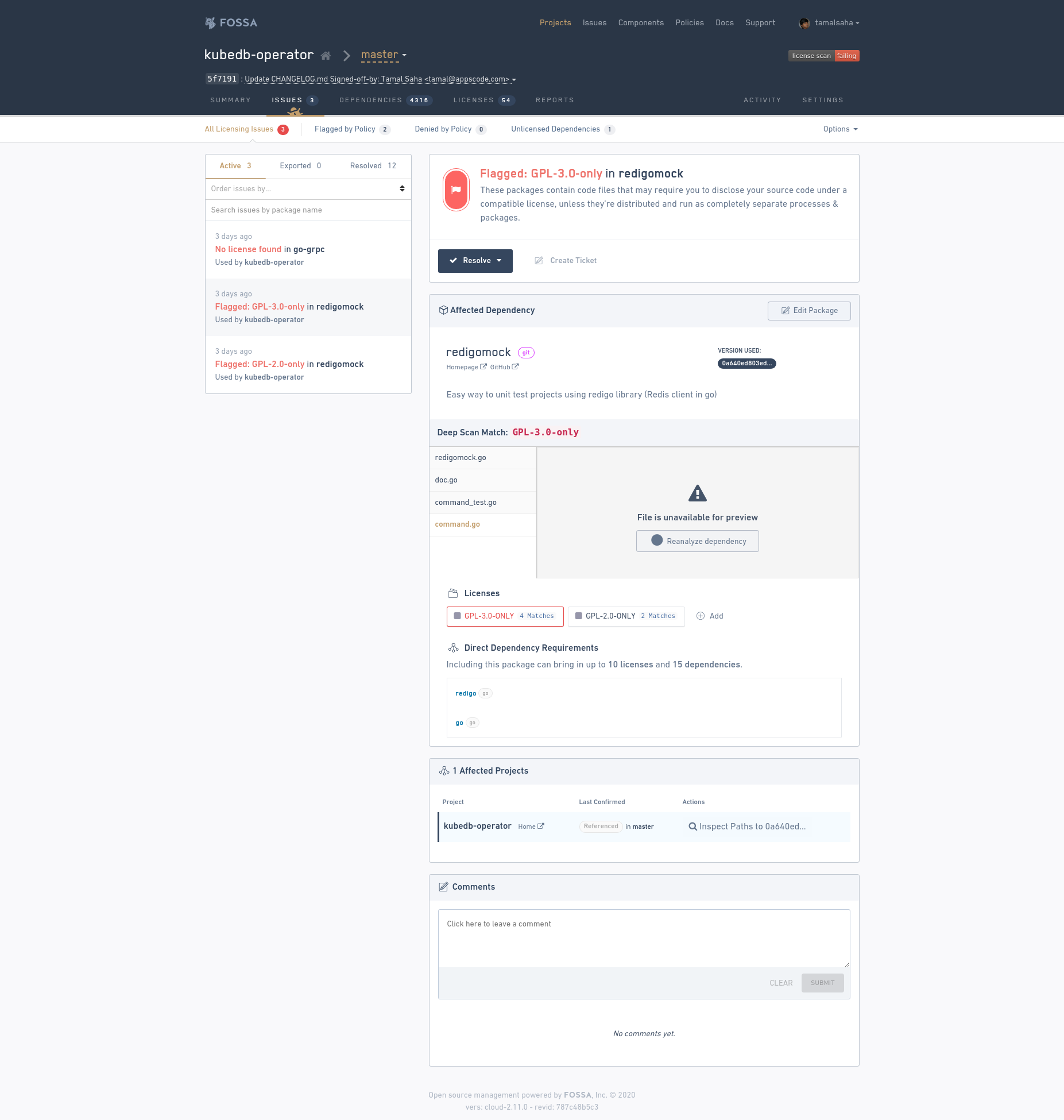 GPL license dependency · Issue #2318 · cortexproject/cortex · GitHub
