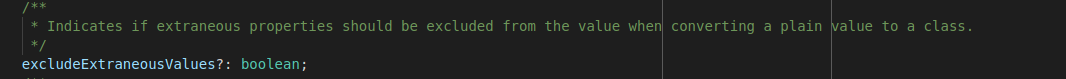 Fix `excludeextraneousvalues` Options Ignored When Used With `ignoredecorators` · Issue 533