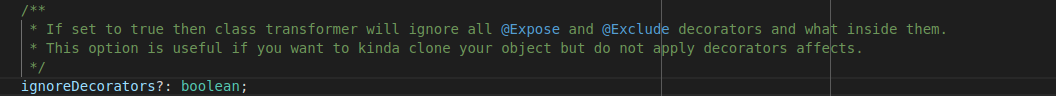 Fix `excludeextraneousvalues` Options Ignored When Used With `ignoredecorators` · Issue 533