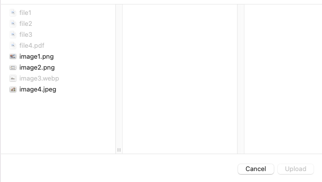 FileUploadInputElement hide All Files option · Issue #125665 · flutter/flutter · GitHub