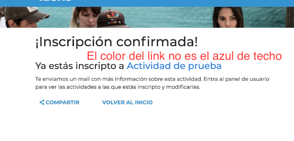 Ajuste a página de confirmación de inscripción · Issue #217 · techo/actividades · GitHub