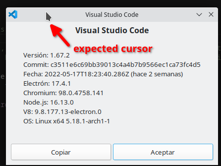 [Bug]: Wrong cursor theme under Wayland on Linux · Issue #34448 · electron/electron · GitHub