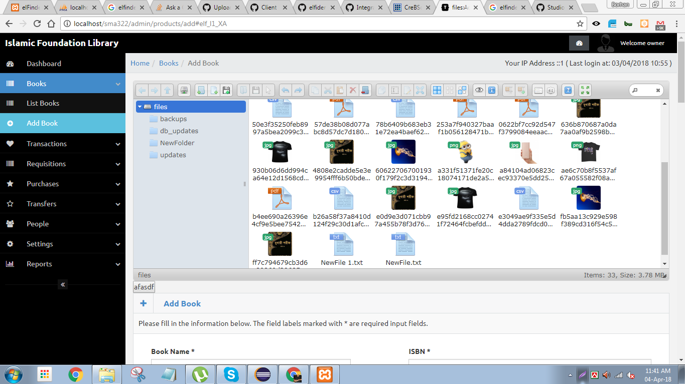 elFinder file upload with Codeigniter. Invalid Backend Response. Data is not JSON · Issue #2460 ...