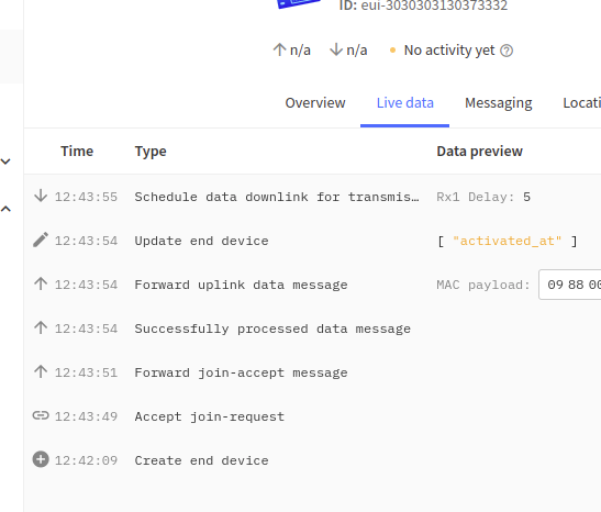 Console Last Activity not updating when Live data tab shows data · Issue #5513 ...