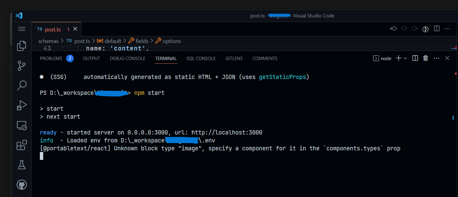 [@portabletext/react] Unknown block type "image", specify a component for it in the `components ...