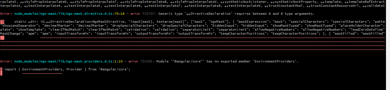 v14.3.0 causing build errors - exports not found · Issue #1230 · JsDaddy/ngx-mask · GitHub