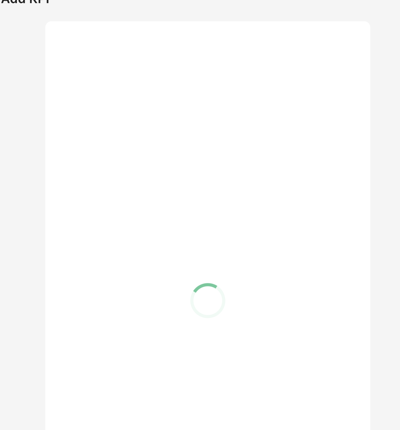 KPI setup takes too long & shows a blocking loader · Issue #750 · chaos-genius/chaos_genius · GitHub