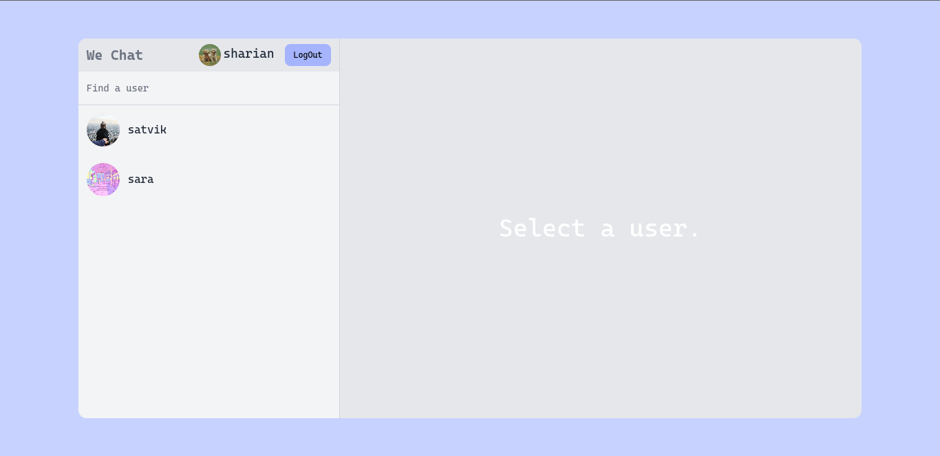 GitHub - shariandabre/We-Chat