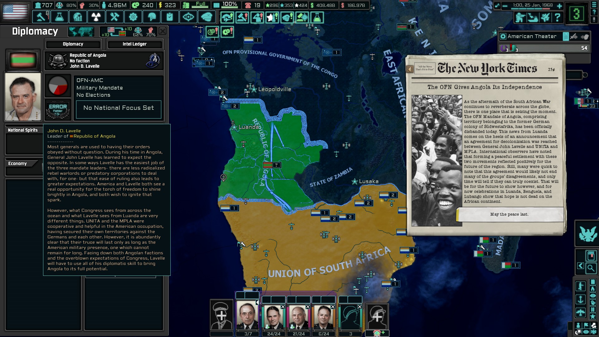 Angola - Lavelle stays leader after peaceful decolonization · Issue ...