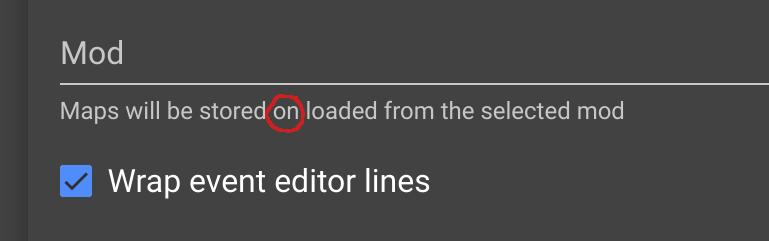 Typo In Edit Settings On And · Issue 220 · Ccdirectlink Crosscode Map Editor · Github
