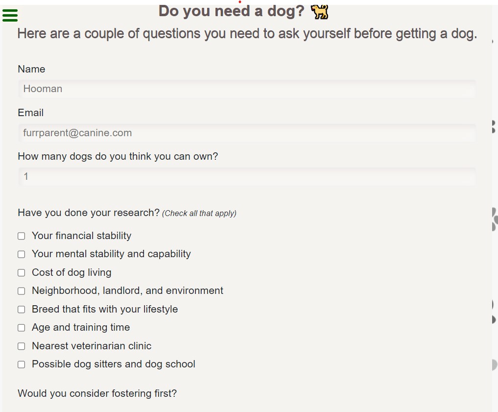 GitHub - mrmsnchz/SurveyForm: Basic form