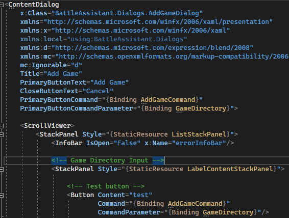 Winui3 Content Dialog Buttons Dont Respond To Relay Command Enabling And Disabling · Issue 5238