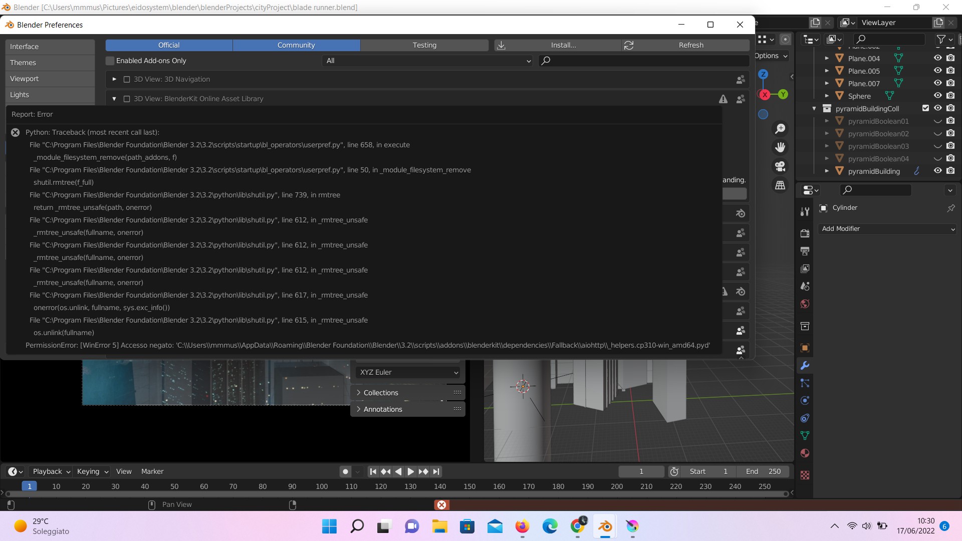 Blender 3.2 installation failure · Issue #180 · BlenderKit/BlenderKit ...
