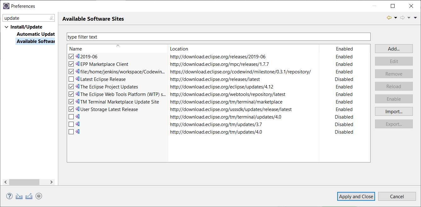 SVT:Codewind failed to Upgrade from 0.3.1 to 0.4.0 after updating eclipse plugin to 0.4.0 ...