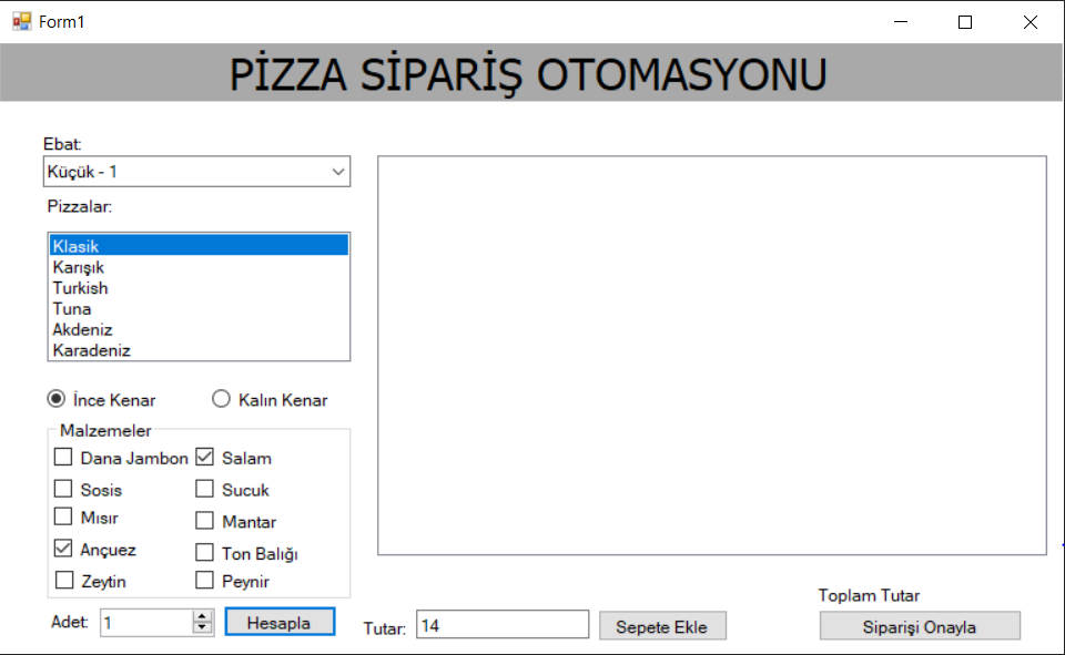 GitHub - gmcemre/PizzaSiparisOtomasyonu