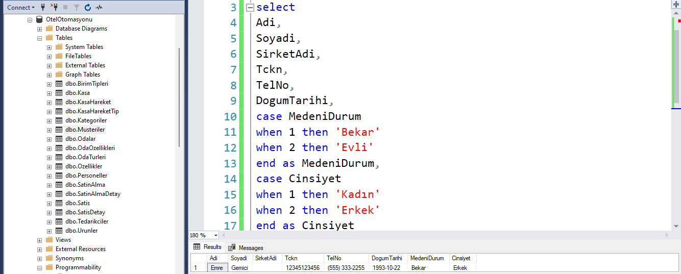 GitHub - gmcemre/OtelOtomasyonu