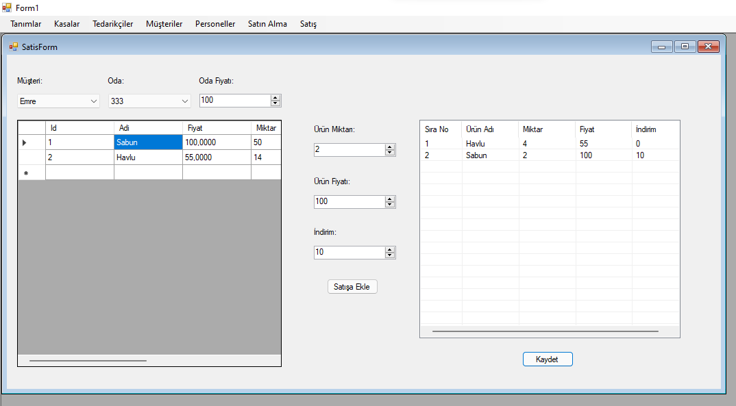 GitHub - gmcemre/OtelOtomasyonu