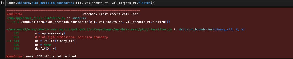 [CLI]: Can't plot decision boundaries · Issue #3317 · wandb/wandb · GitHub