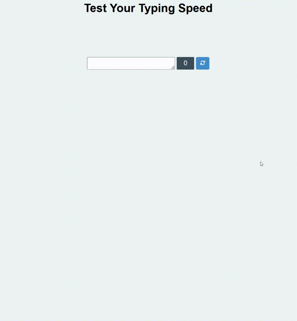 GitHub - Kabe3r/Typing-Speed: Vanilla JS