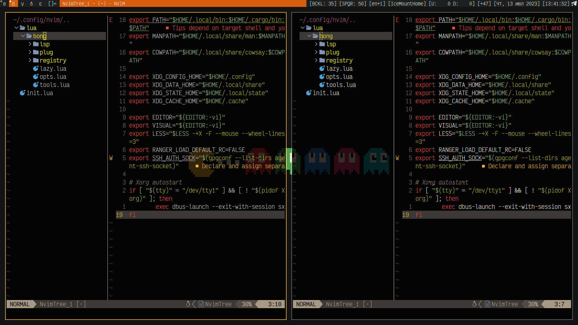 Victor Mono: patched version has larger line height than vanilla ...