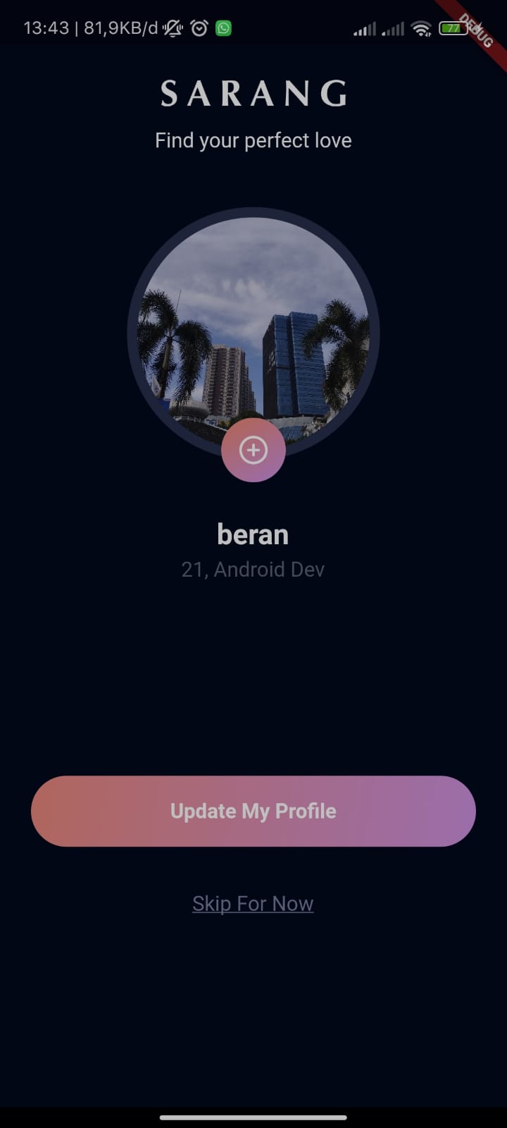 GitHub - beranju/cari_jodoh: Tinder App fake