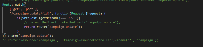 Change method of target URL to POST · Issue #1027 · gnikyt/laravel-shopify · GitHub