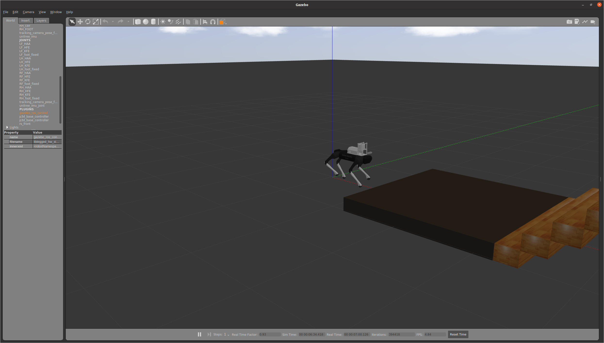 Robot camera does not detect obstacles (Gazebo) · Issue #5 · qiayuanl/legged_perceptive · GitHub