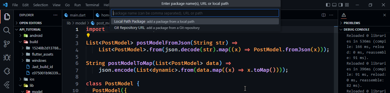 Dart: Add Dependency · Issue #4244 · Dart-Code/Dart-Code · GitHub