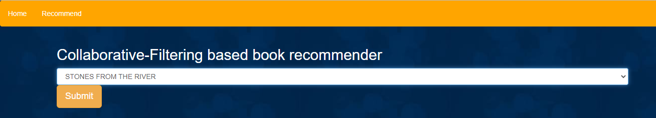 GitHub - gowthamsr37/Book-Recommendation-system