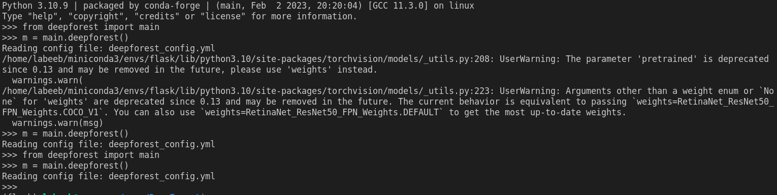 Pytorch deprecation warning when running main.deepforest() · Issue #369 · weecology/DeepForest ...