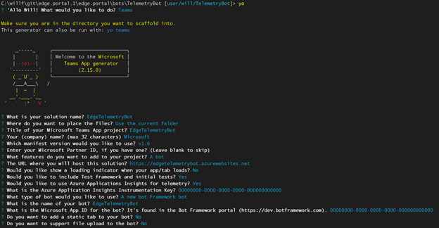 Error Ts1005 Expected When Calling Gulp Build On A New Bot Framework Project · Issue 