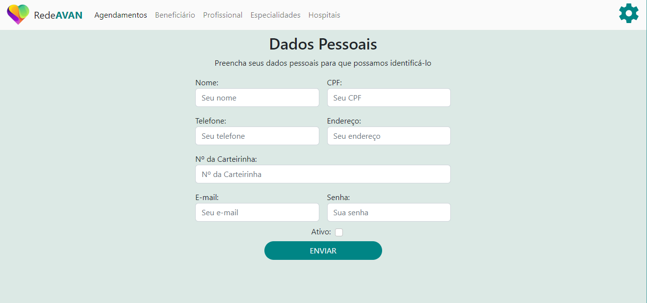 GitHub - AndressaHelena/Agendamento