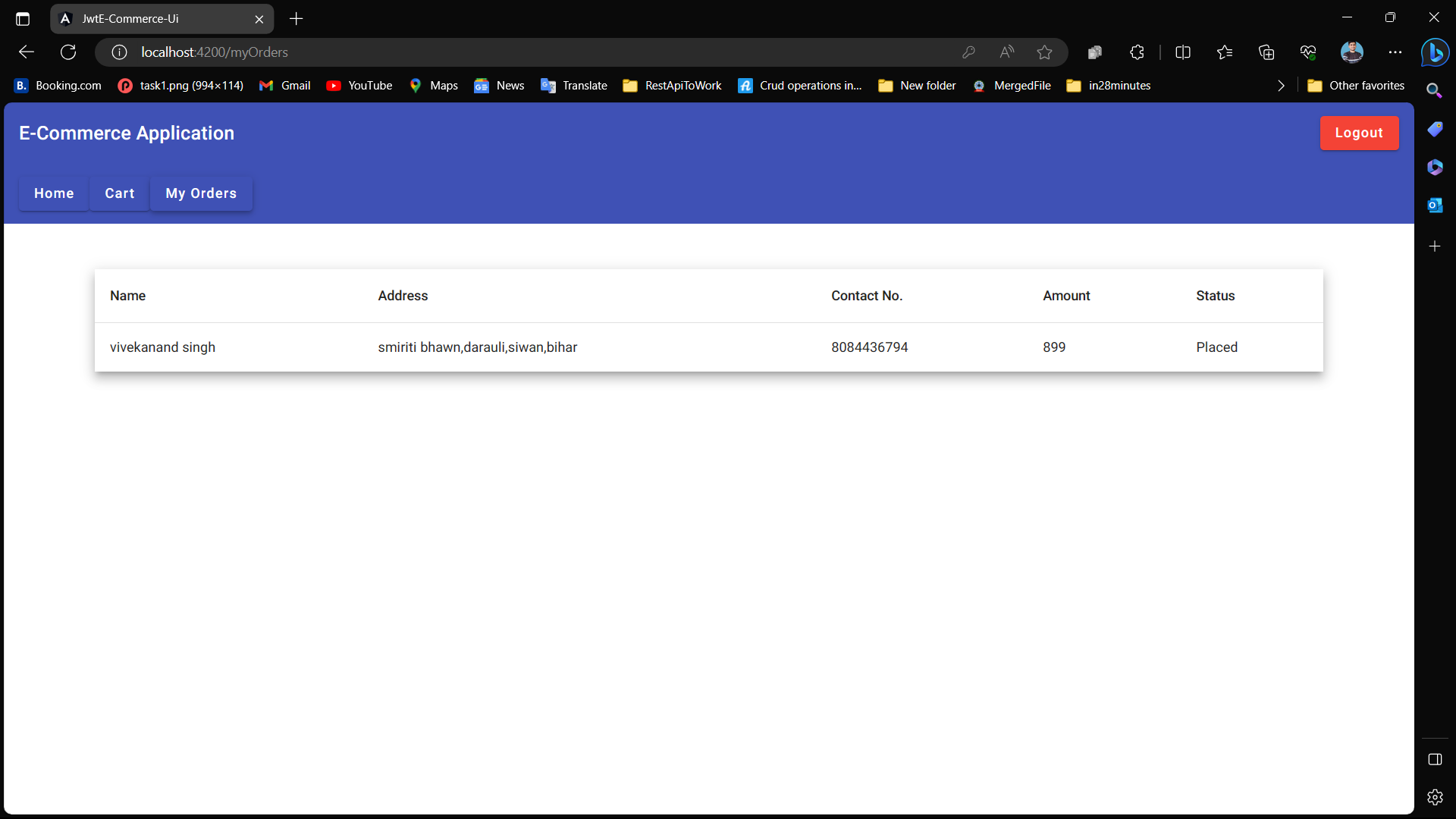 GitHub - vivekanandsh330/E-commerce-Application: Revolutionize online shopping with our E ...