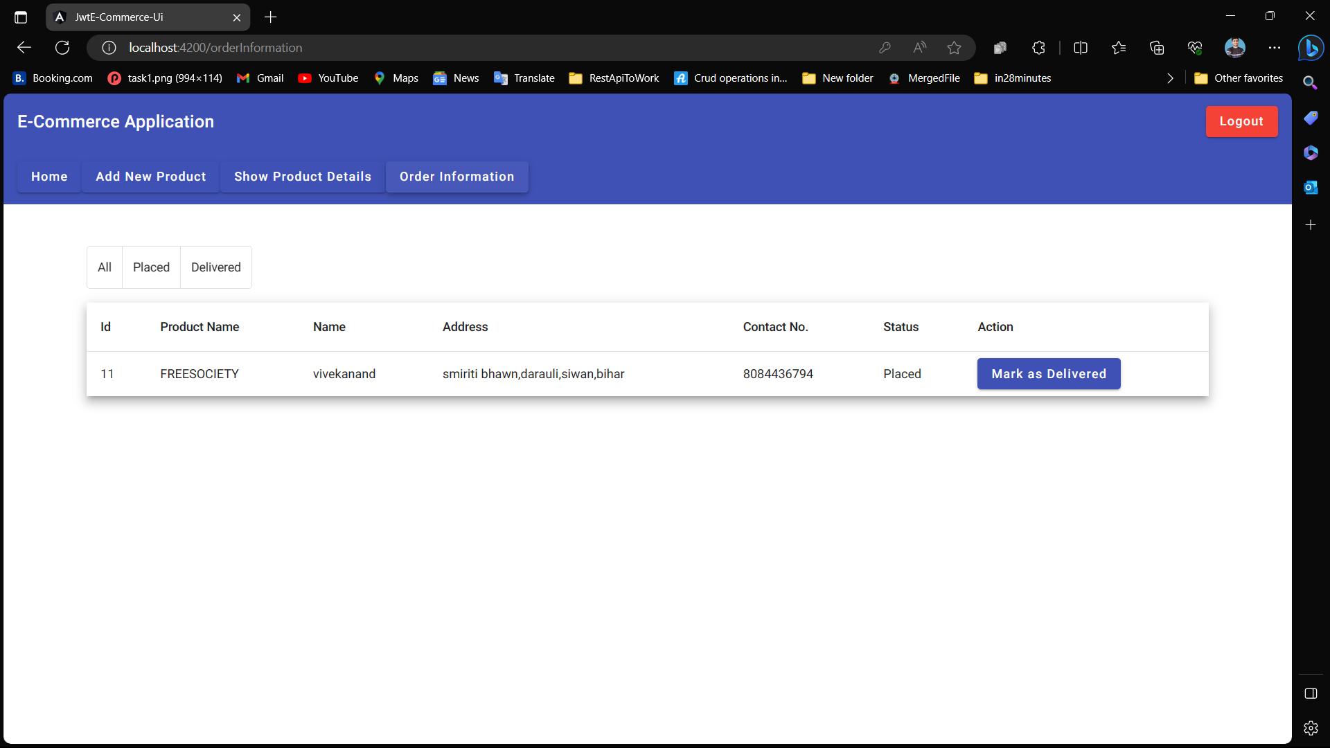 GitHub - vivekanandsh330/E-commerce-Application: Revolutionize online shopping with our E ...