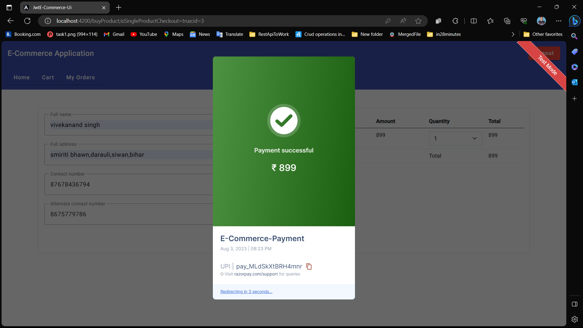 Github Vivekanandsh330 E Commerce Application Revolutionize Online Shopping With Our E