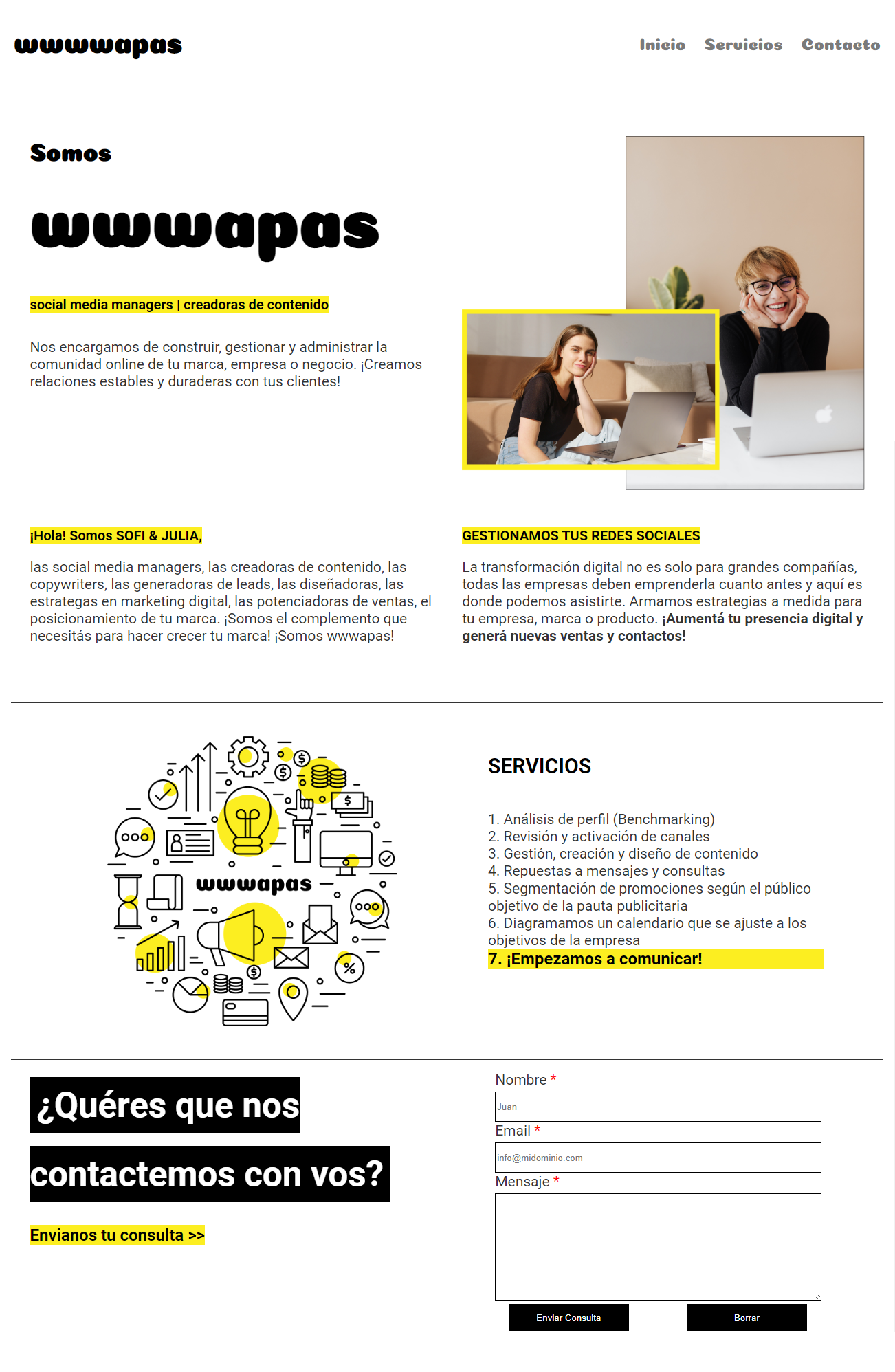 GitHub - Dalmimio/wwwwapas.github.io: proyecto integrador del bootcamp Java Developer