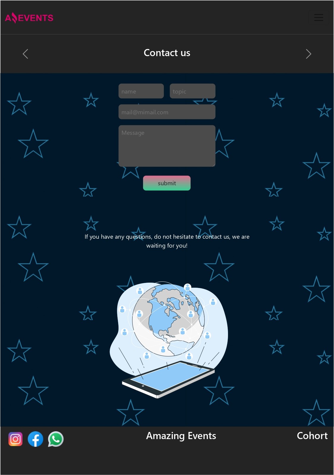 GitHub - Dalmimio/Amazing-Events: Segundo proyecto, modulo 2 bootcamp iniciatec