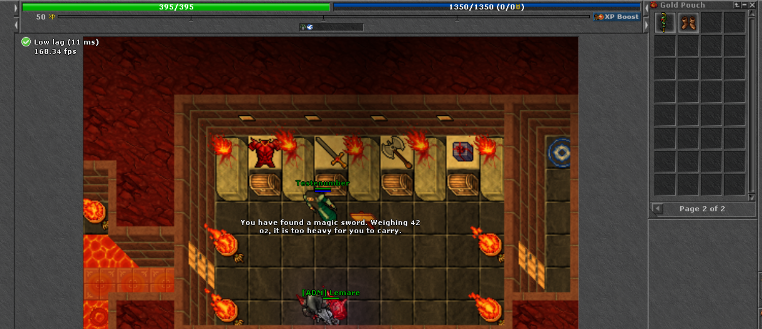 Canary - Version 2.6.1 - GoldPouch/Loot Bag feature crash the server · Issue #1702 · opentibiabr ...