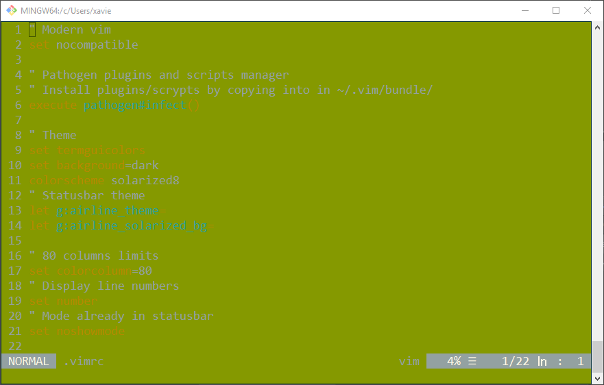 Wrong background color with nvim · Issue #66 · lifepillar/vim-solarized8 · GitHub